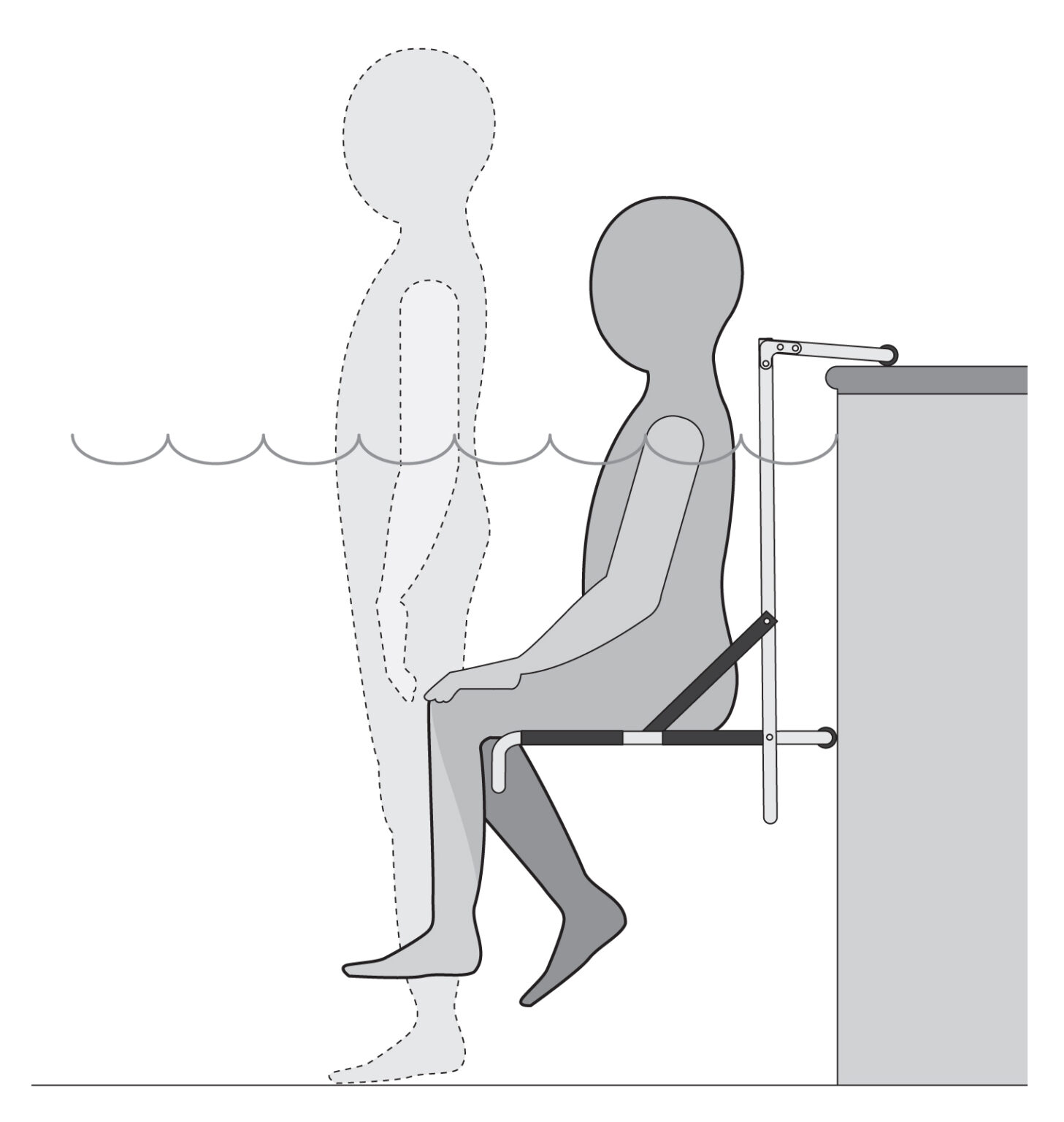 Pool Compatibility for EdgeMate Pool Chair